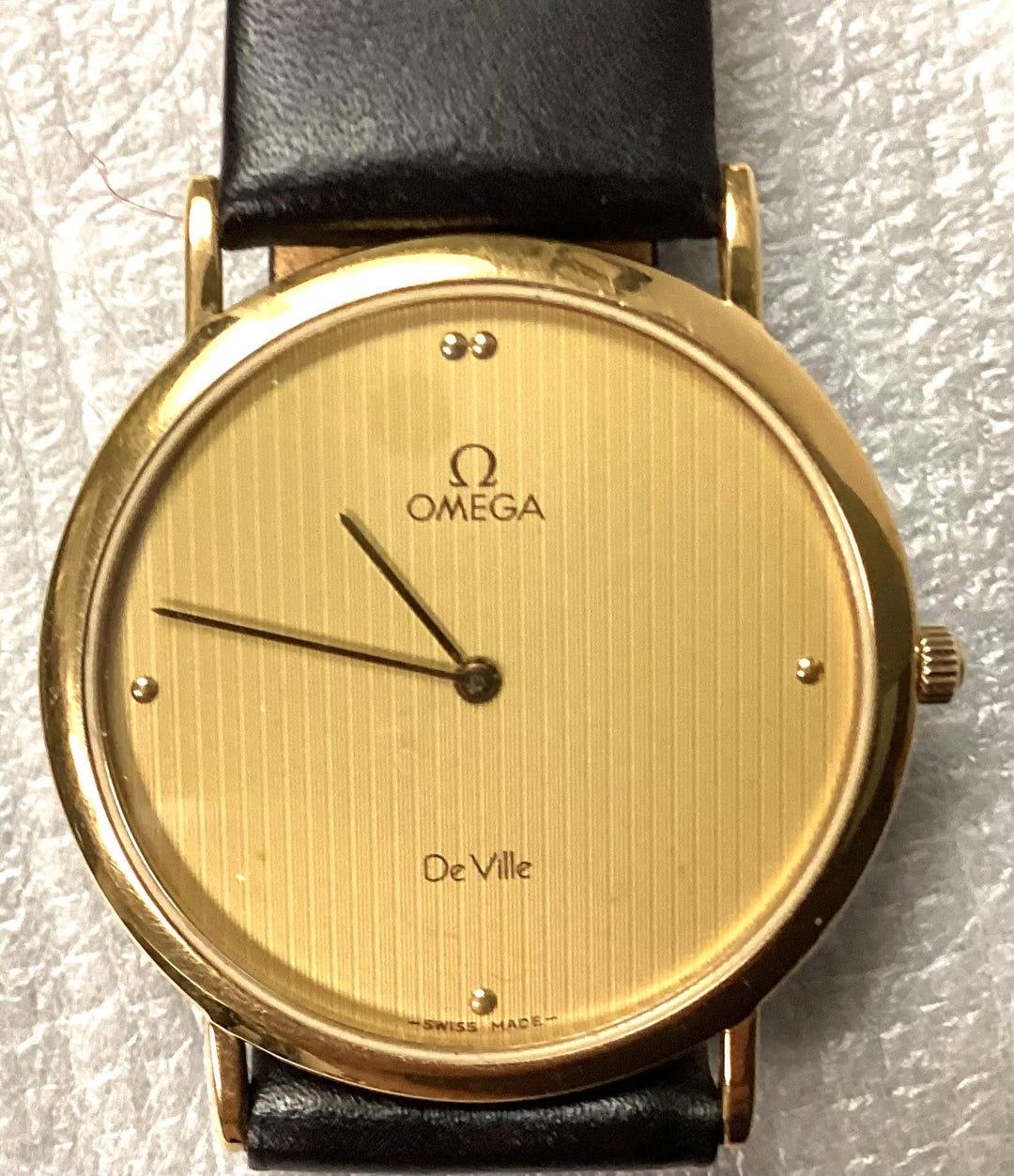 Vintage Omega Deville 1378 Quartz Movement Serviced Ref Un/js - Etsy