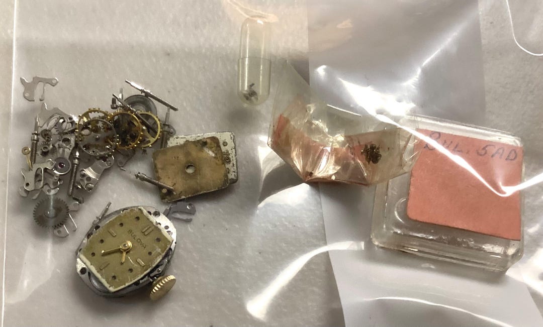 Bulova 5AD and 5AB (AS 1012) Movement Parts per Picture. Ref RGAD - Etsy