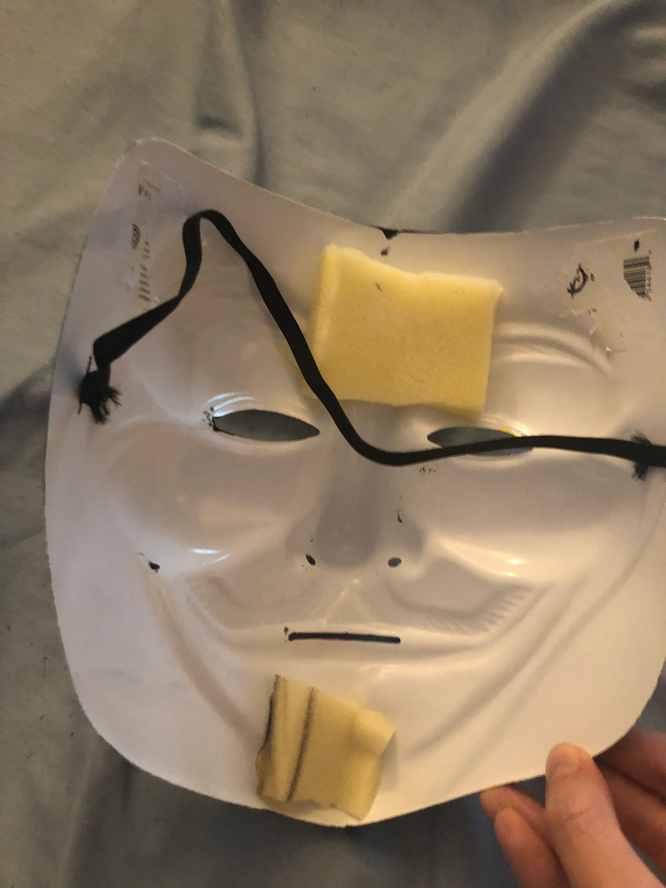 Rainbow Hacker Mask - Etsy