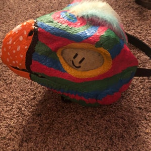 Kidcore Bird Dino Mask - Etsy
