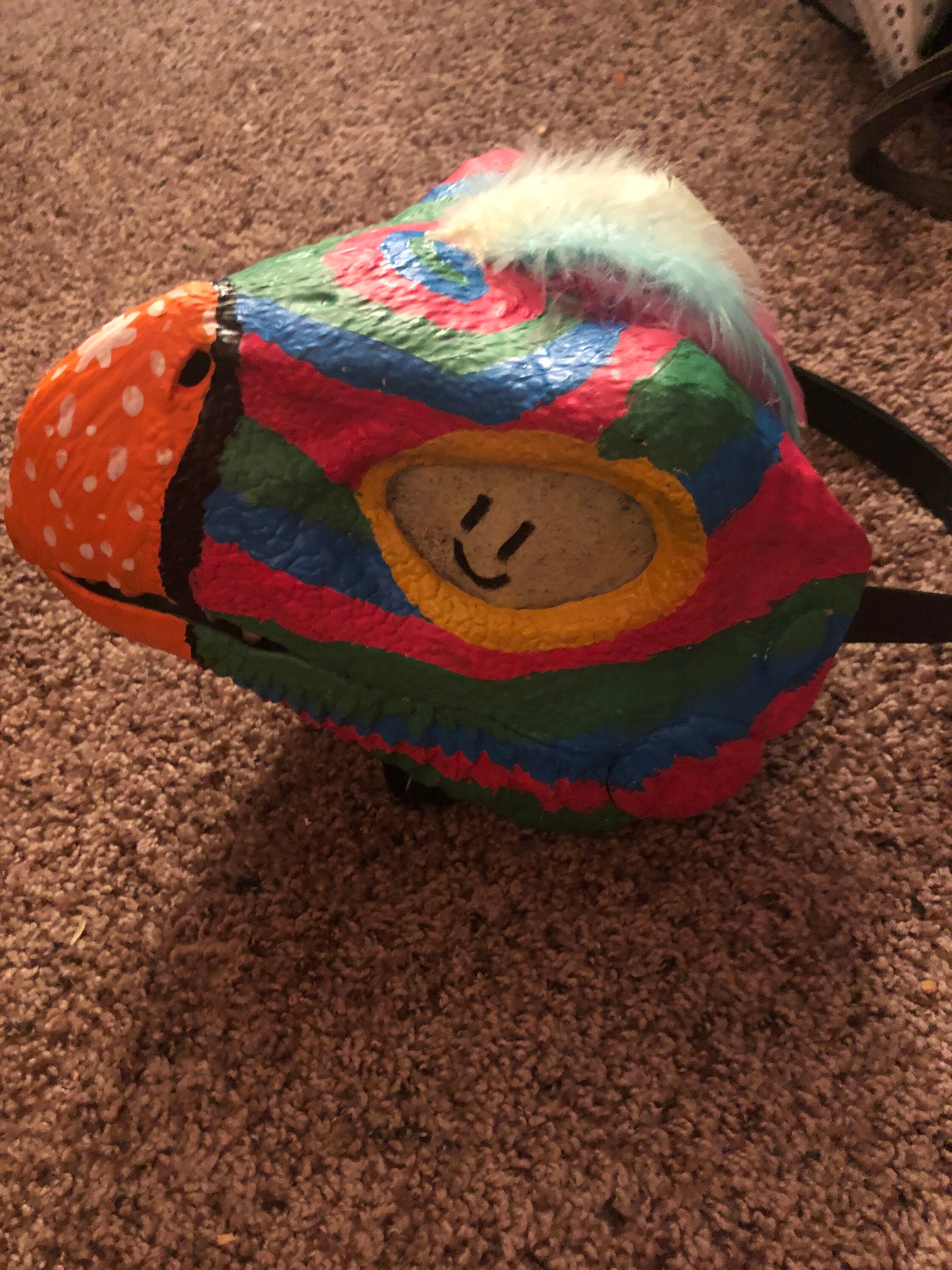 Kidcore Bird Dino Mask - Etsy