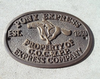 Pony Express Rider | Etsy