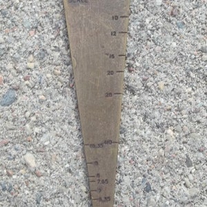 Brass Colt Gunsmith Tool Gun Barrel Bore Gauge for Rifles Pistols ...