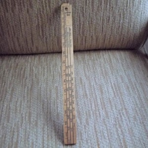 Ford Wooden Gasoline Gauge Measuring Stick Dipstick With 1926 Model A ...