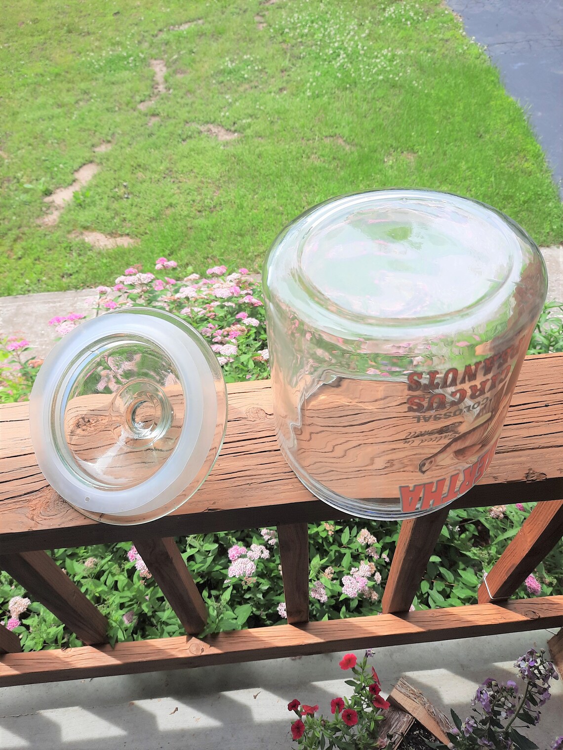 Large Old-fashioned Big Bertha Colossal Circus Peanuts Glass - Etsy