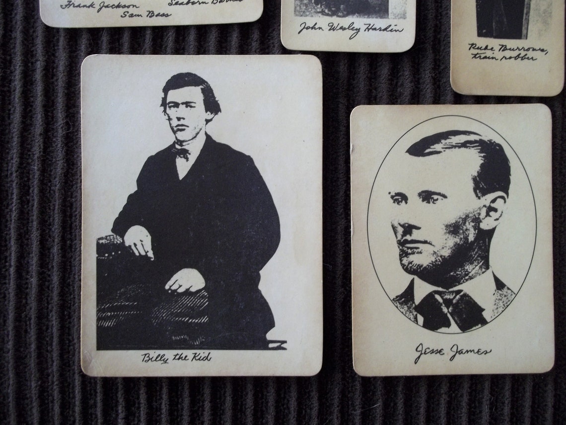Notorious Outlaws of the Old West Western Outlaw Photos Dead | Etsy