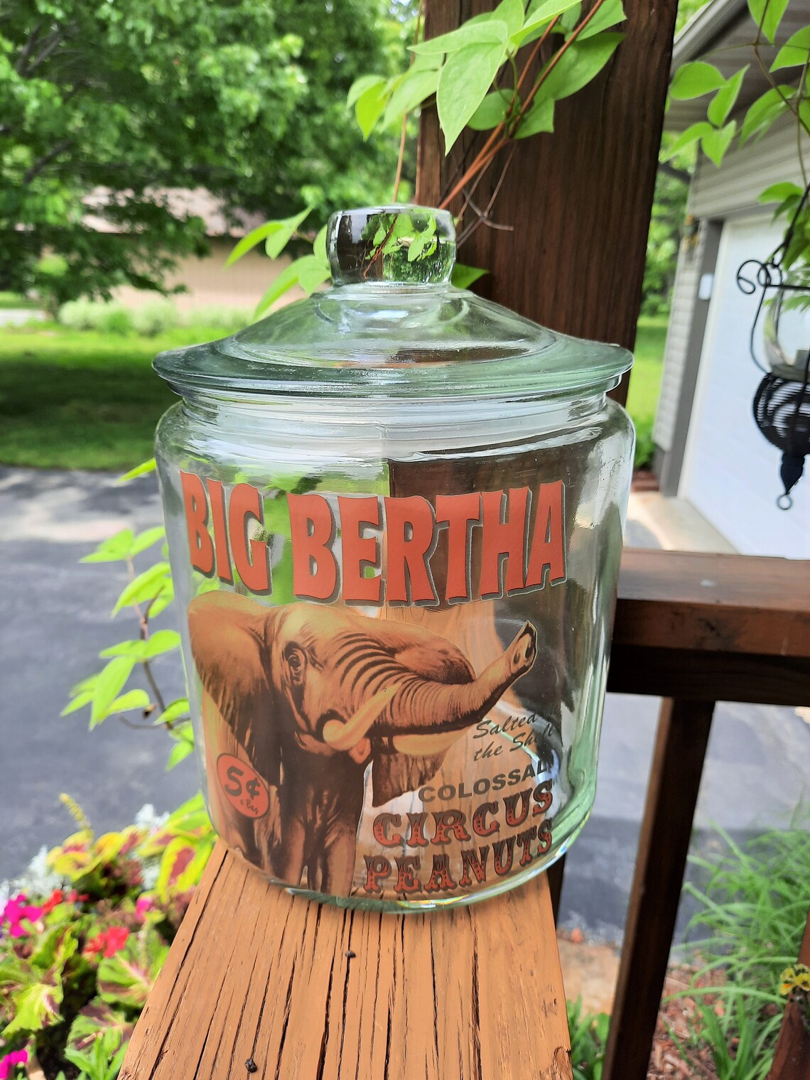 Large Old-fashioned Big Bertha Colossal Circus Peanuts Glass - Etsy