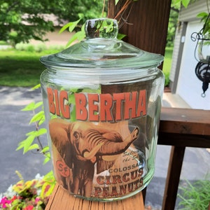 Large Old-fashioned Big Bertha Colossal Circus Peanuts Glass - Etsy