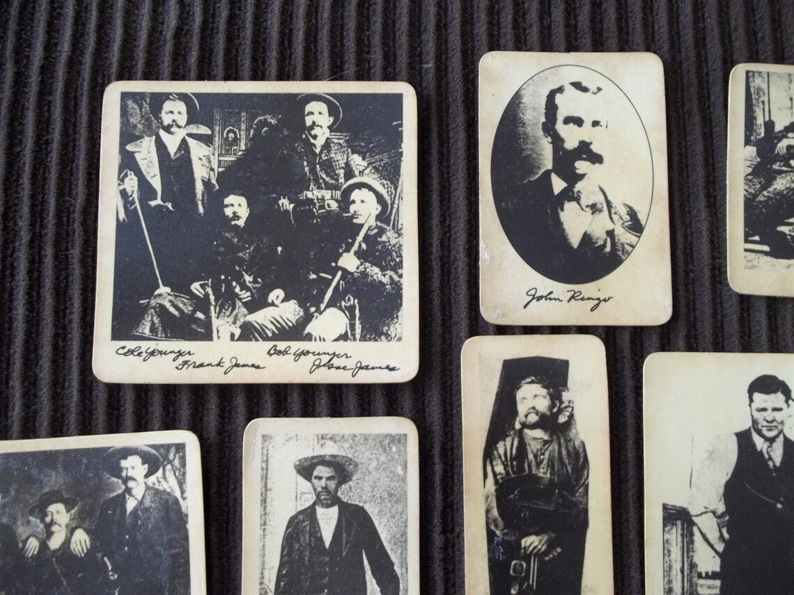Notorious Outlaws of the Old West Western Outlaw Photos Dead | Etsy