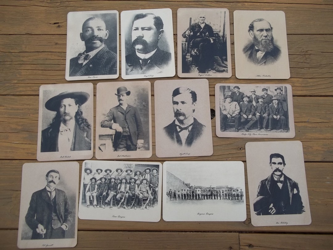 Legendary Lawmen Old West Western Lawman Photos Texas Rangers Wild Bill ...