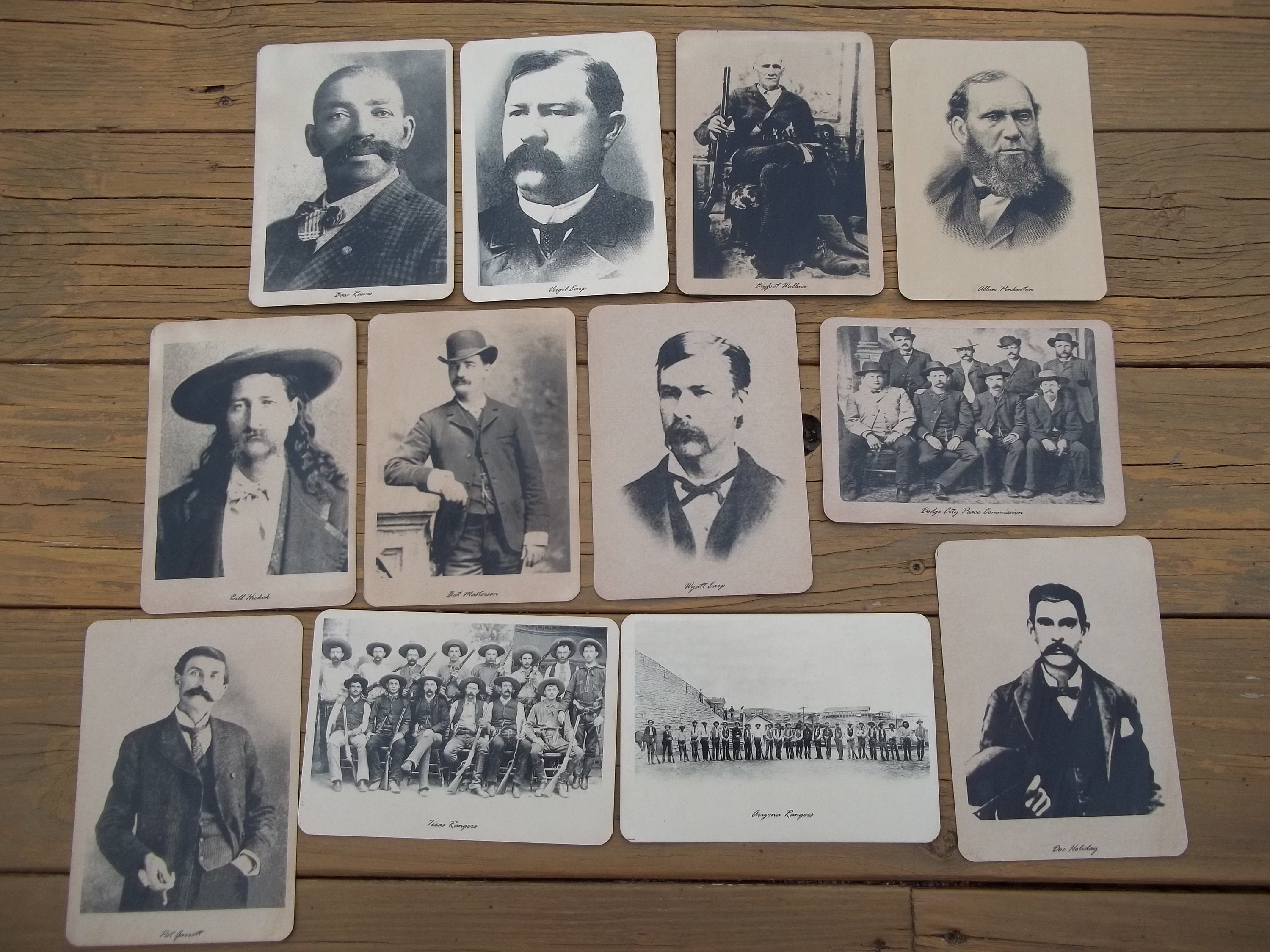 Legendary Lawmen Old West Western Lawman Photos Texas Rangers Wild Bill ...