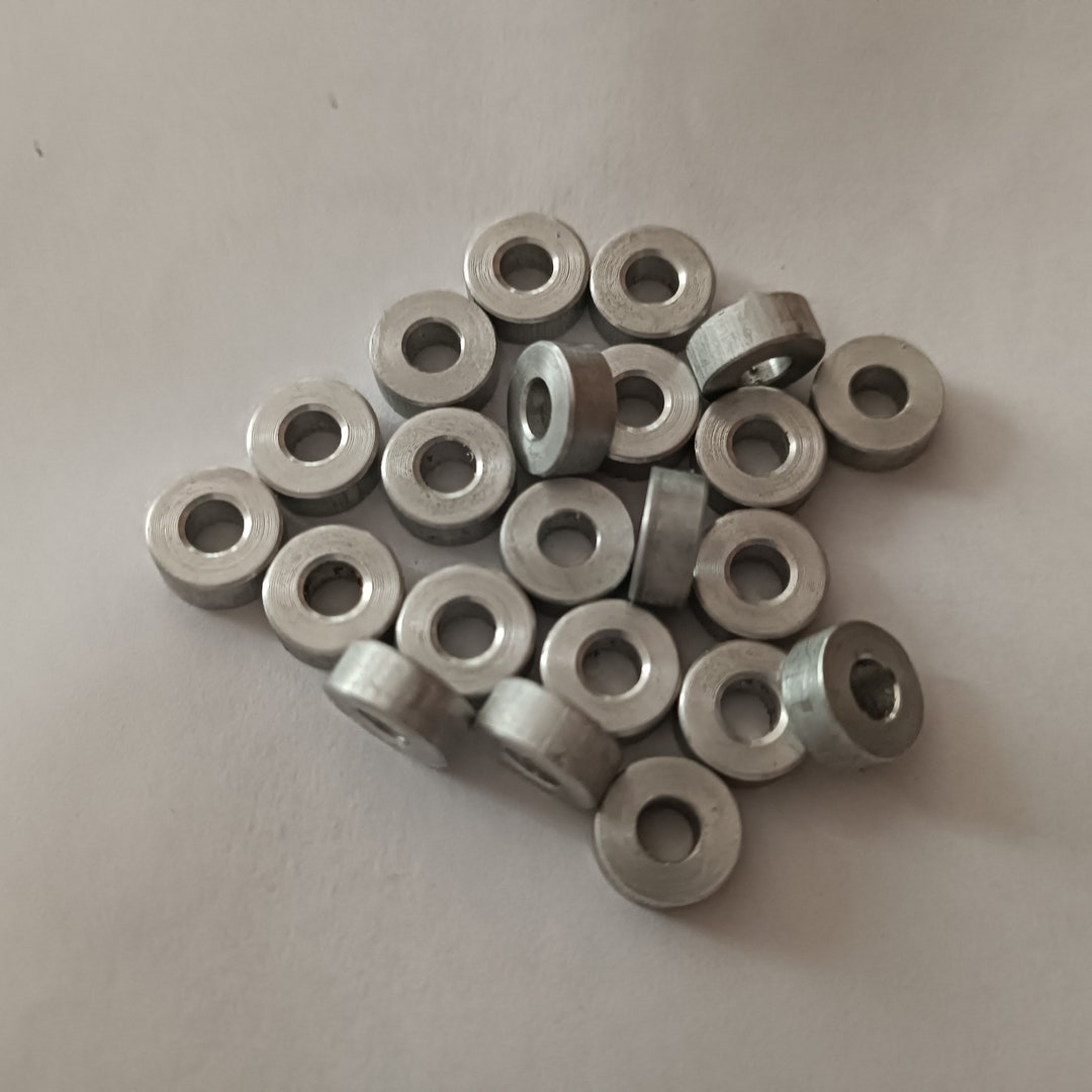 Aluminum Standoff Spacers for Air Capacitor, Bore ID-M5, Od-12mm Round ...