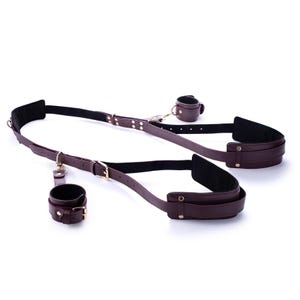 Thigh Restraint Sling Bondage Set, Sling With Wrist Cuffs, Restraints ...
