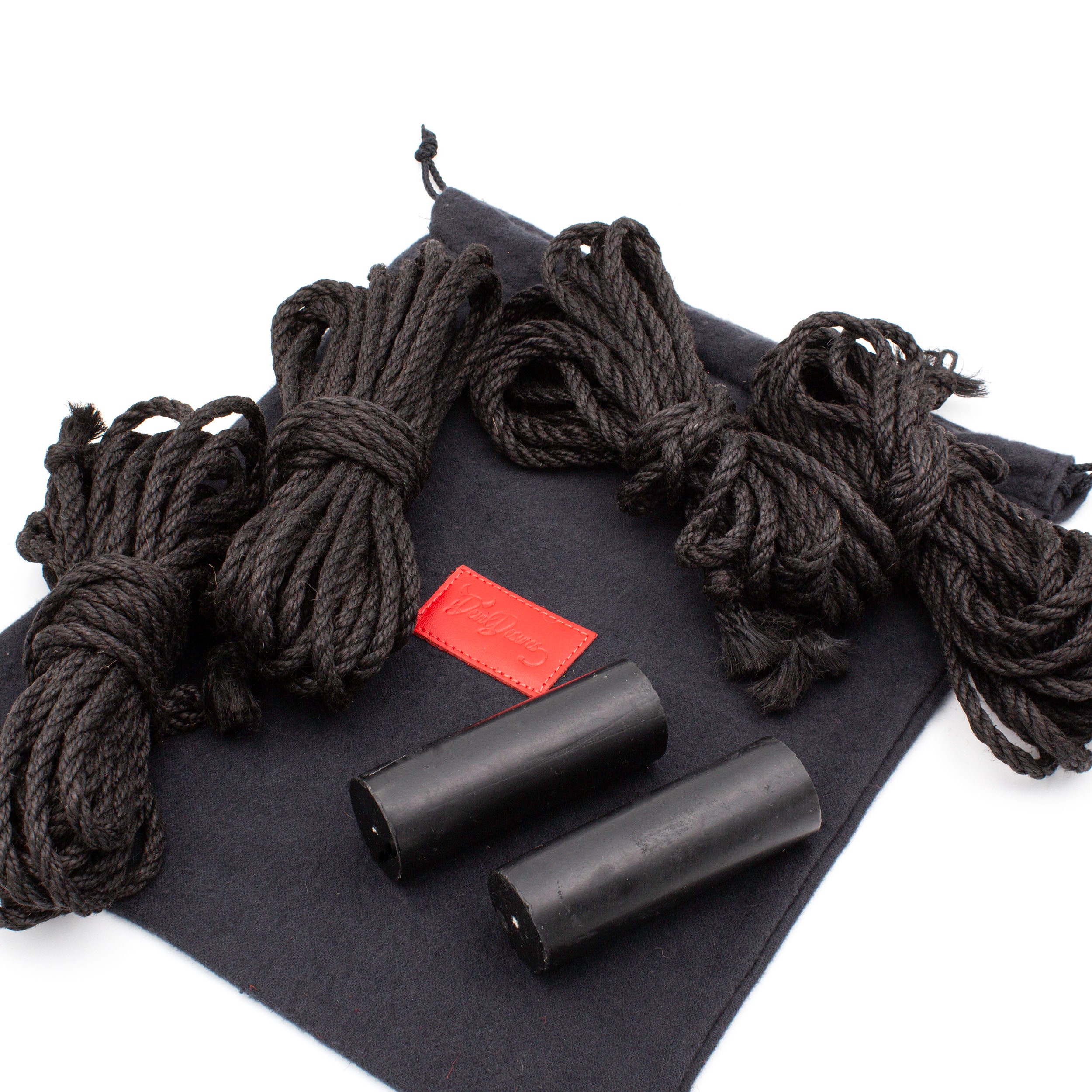 Red Shibari 4 Jute Ropes Plus 2 Wax Play Candle for Bondage - Etsy UK