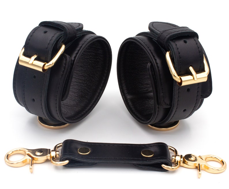 Leather Restraints Handcuffs for Couples Adjustable Wrist - Etsy