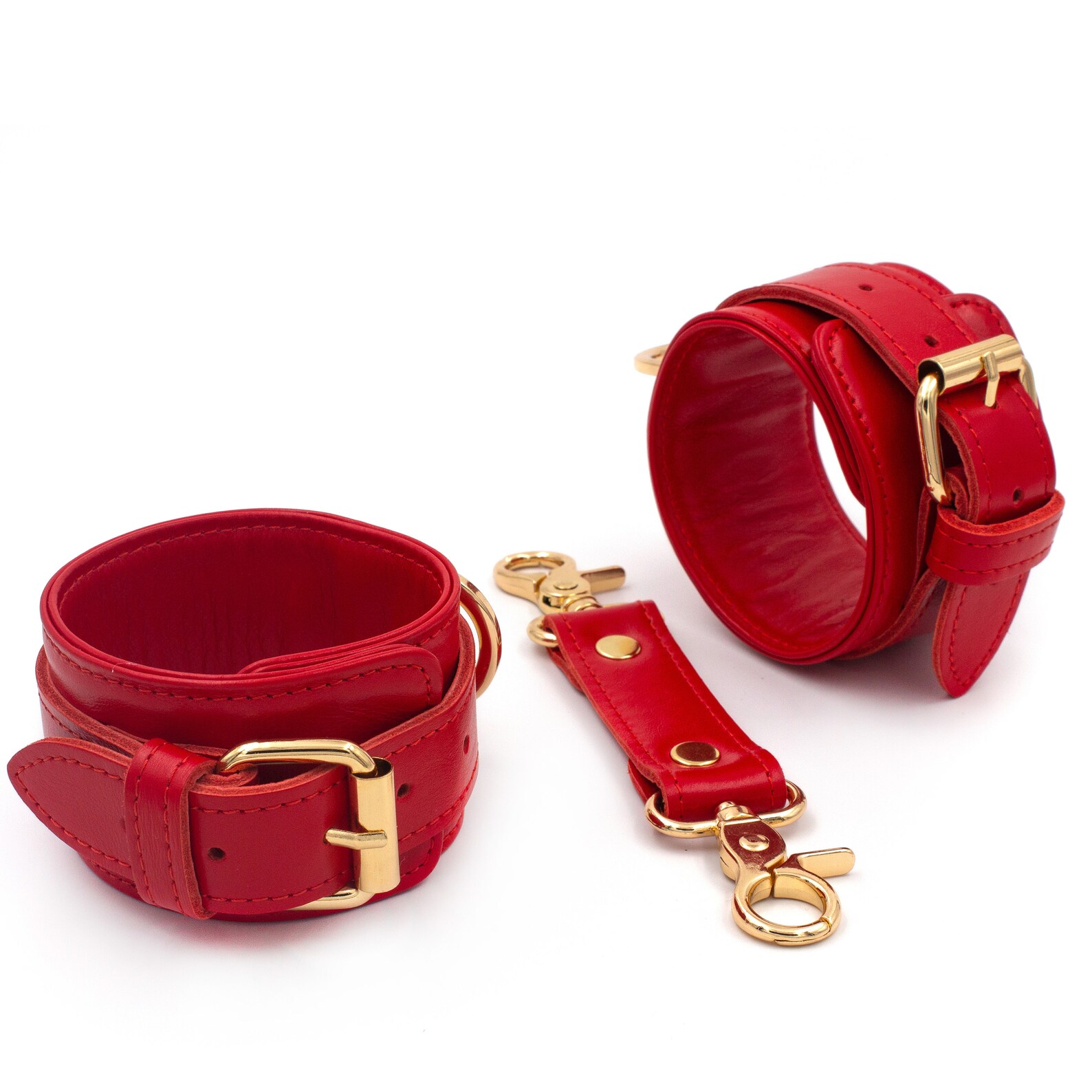 Leather Bondage Sex Handcuffs for Couples Adjustable Wrist - Etsy