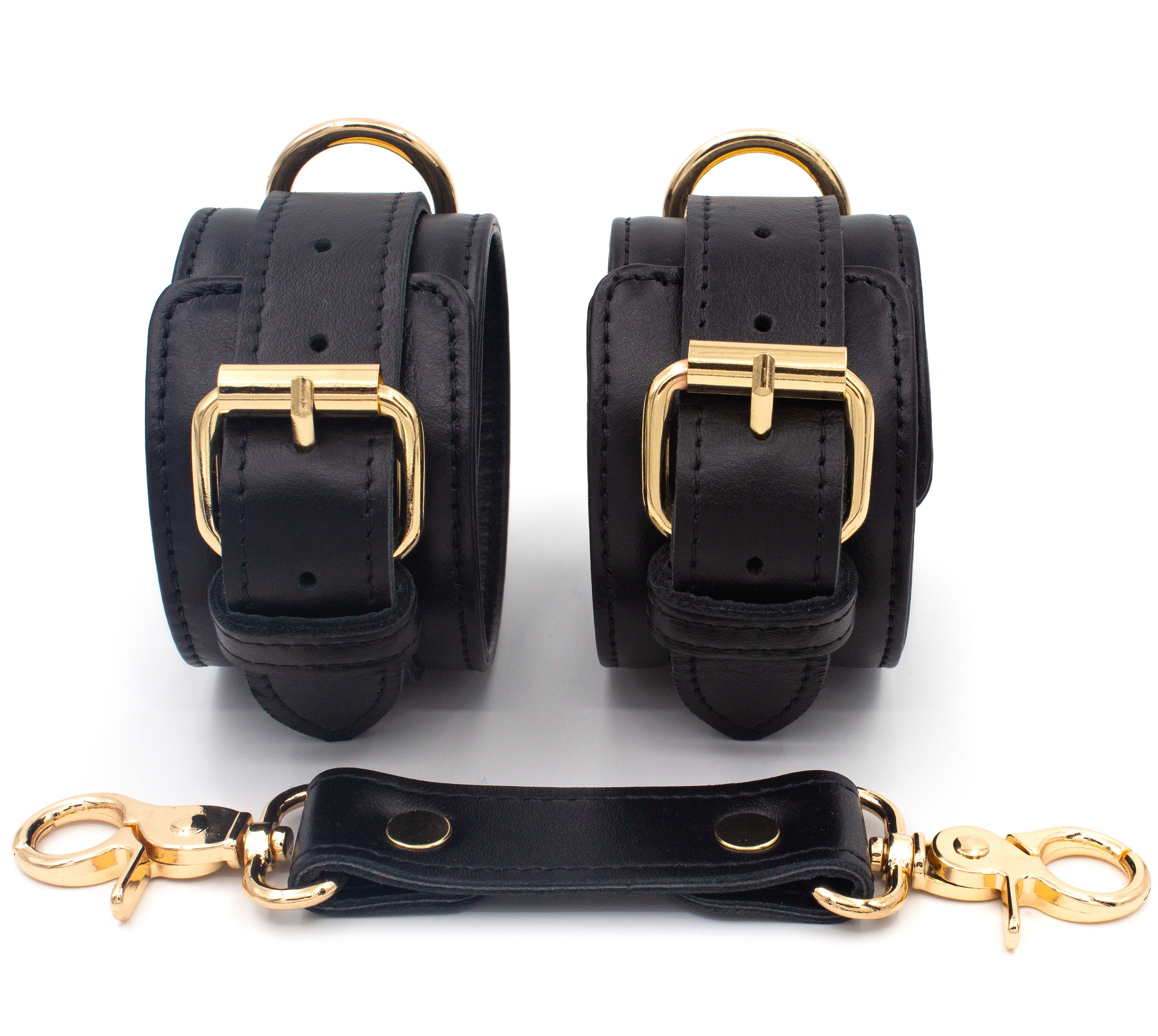 Leather Restraints Handcuffs for Couples Adjustable Wrist | Etsy