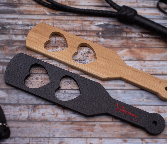 Bdsm Wood Spanking Paddle Bdsm Etsy