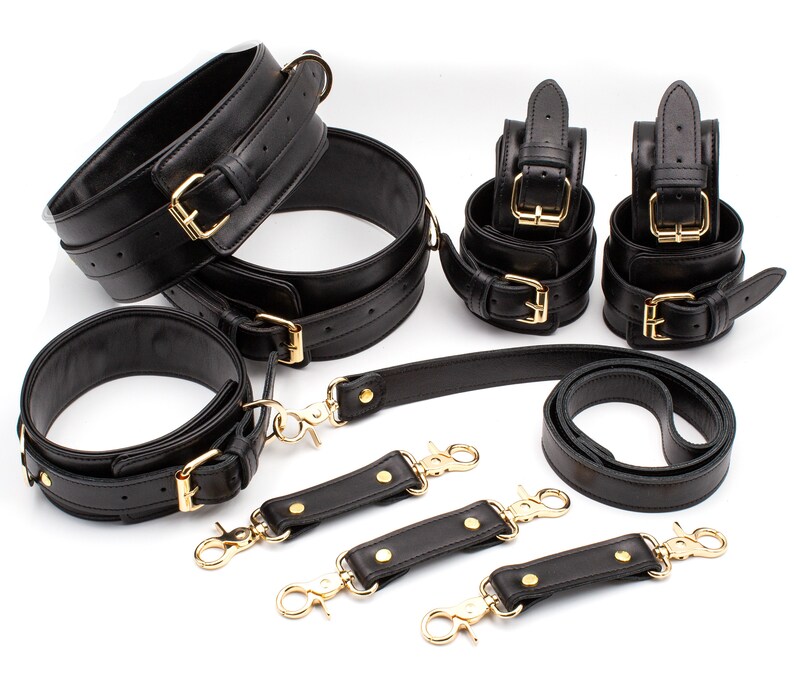 Leather Restraints Handcuffs for Couples Adjustable Wrist - Etsy