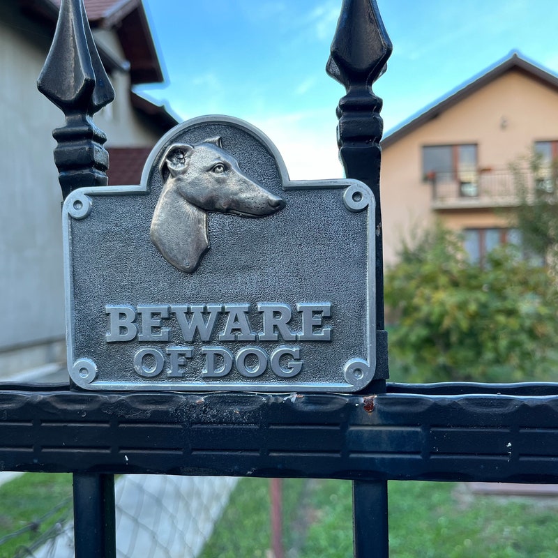 Whippet Metal Signs - Etsy UK