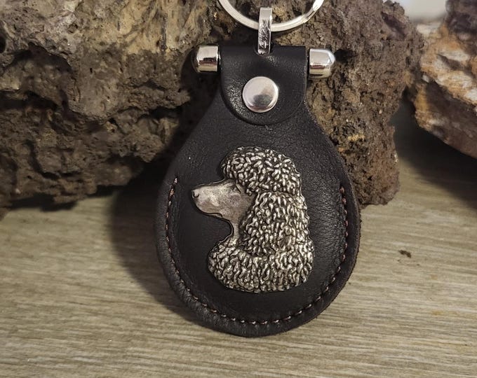 Personalized Poodle Dog Keychain - Etsy
