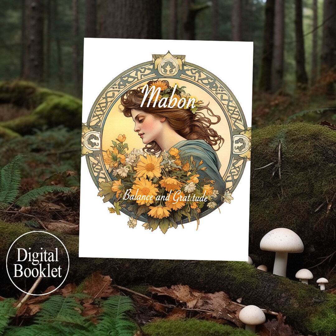 Mabon Booklet Harvest Celebration Autumn Equinox Celtic Witchy Book of ...