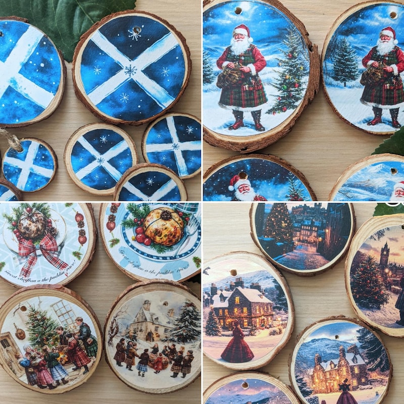 Scottish Santa Claus - Etsy