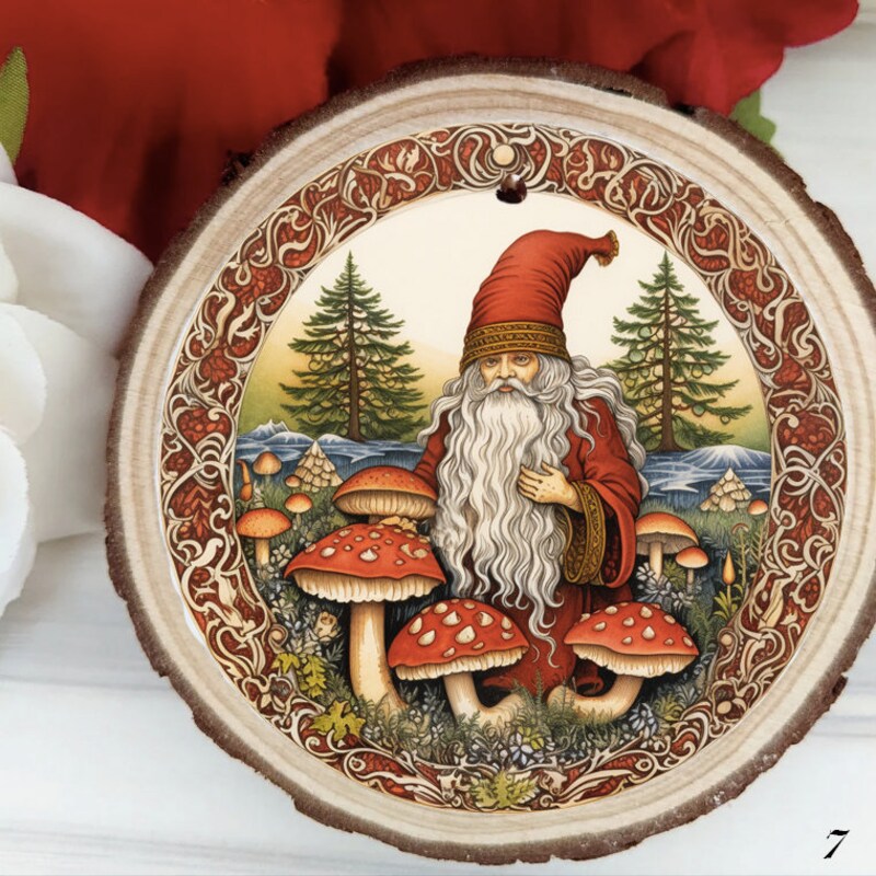 Large Yule Santa - Etsy