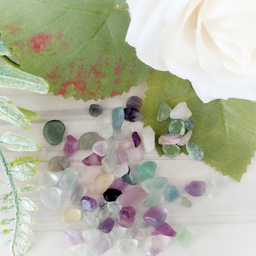 Fluorite Gravel Chips - 10g+ - 3-8mm - Magical Crystals - Natural ...