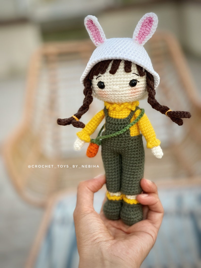 Crocheted Cuddly Toy, Crochet Doll, Adorable Doll. - Etsy