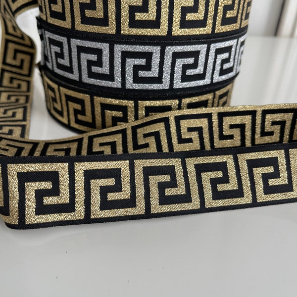Greek Key Ribbon - Etsy