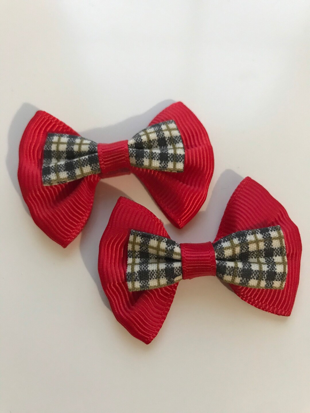 Scottish Bow Tie, Bow Tie Sold by Two, Bows for Craft Creations - Etsy