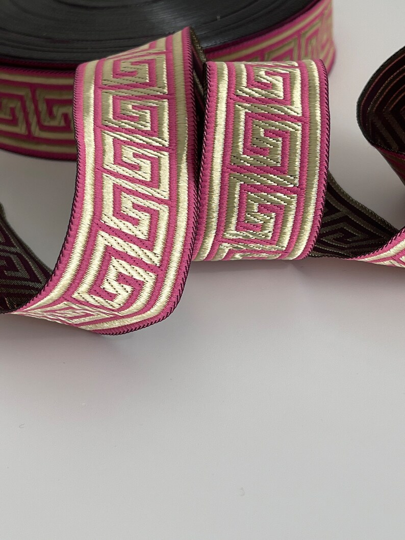 Medieval Braid Greek Motif Border Greek Motif Theatrical Ribbon 35 Mm ...