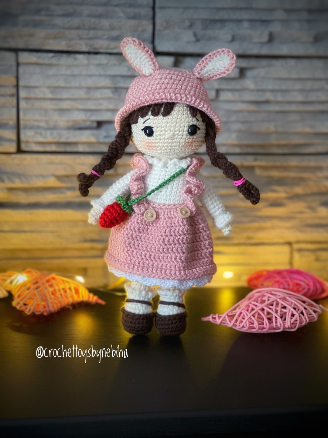 Crocheted Cuddly Toy, Crochet Doll, Adorable Doll. - Etsy