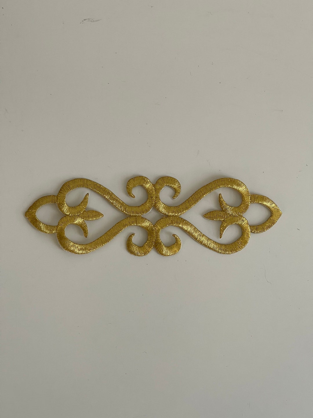 Iron-on Applique, Gold Iron-on Patch to Iron on Textile - Etsy