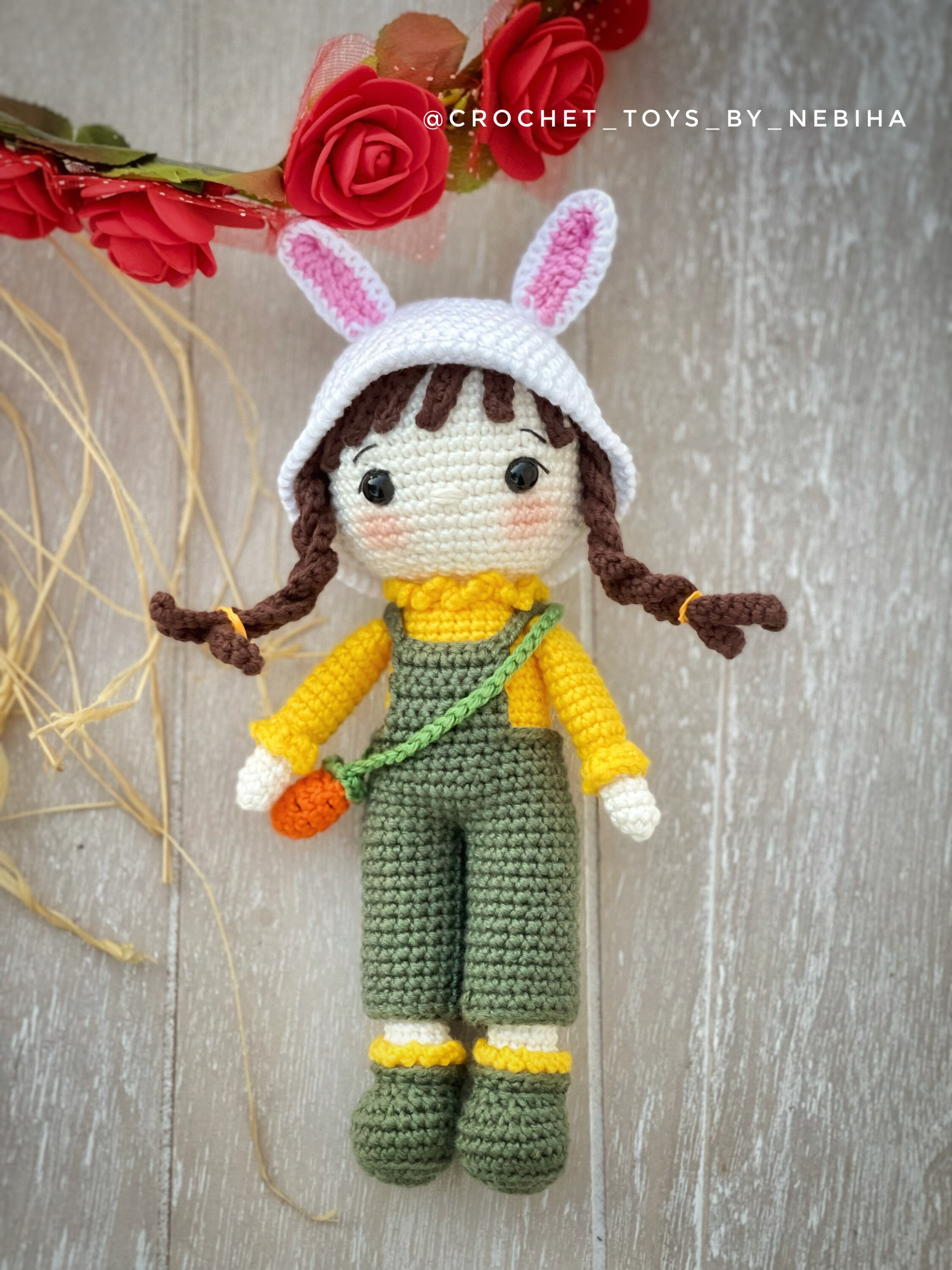 Crocheted Cuddly Toy, Crochet Doll, Adorable Doll. - Etsy