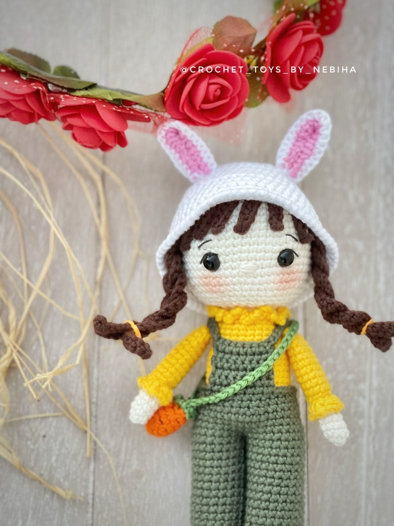 Crocheted Cuddly Toy, Crochet Doll, Adorable Doll. - Etsy