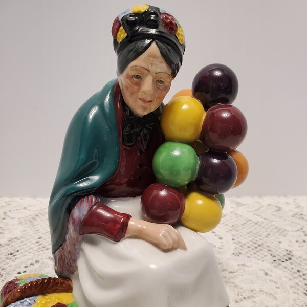 Royal Doulton Balloon Lady Figurine - Etsy
