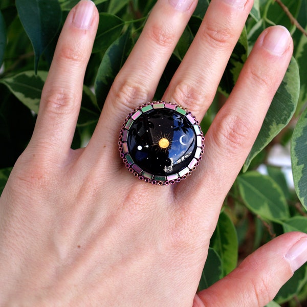 Solar System Ring - Etsy