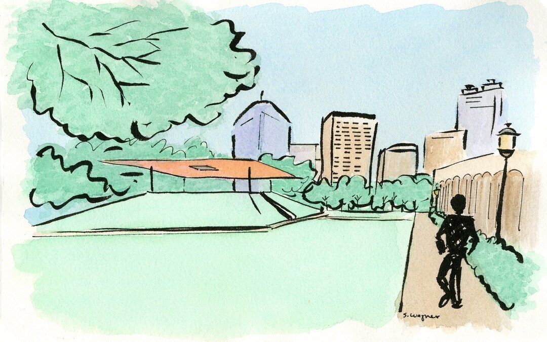 Houston & Skyspace (with or Without Figure) - Etsy