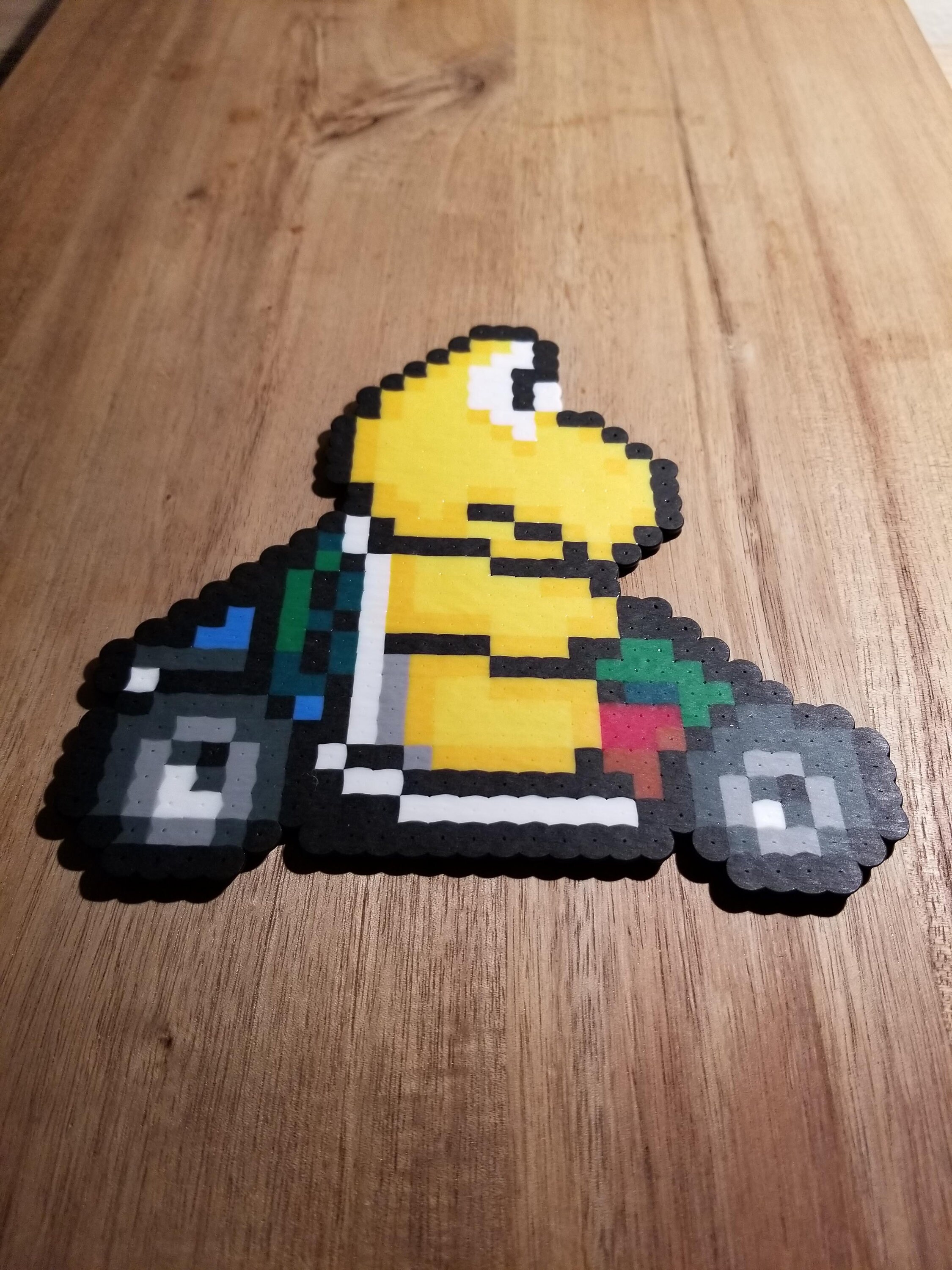 Perler Bead Koopa Troopa From Super Mario Kart - Etsy