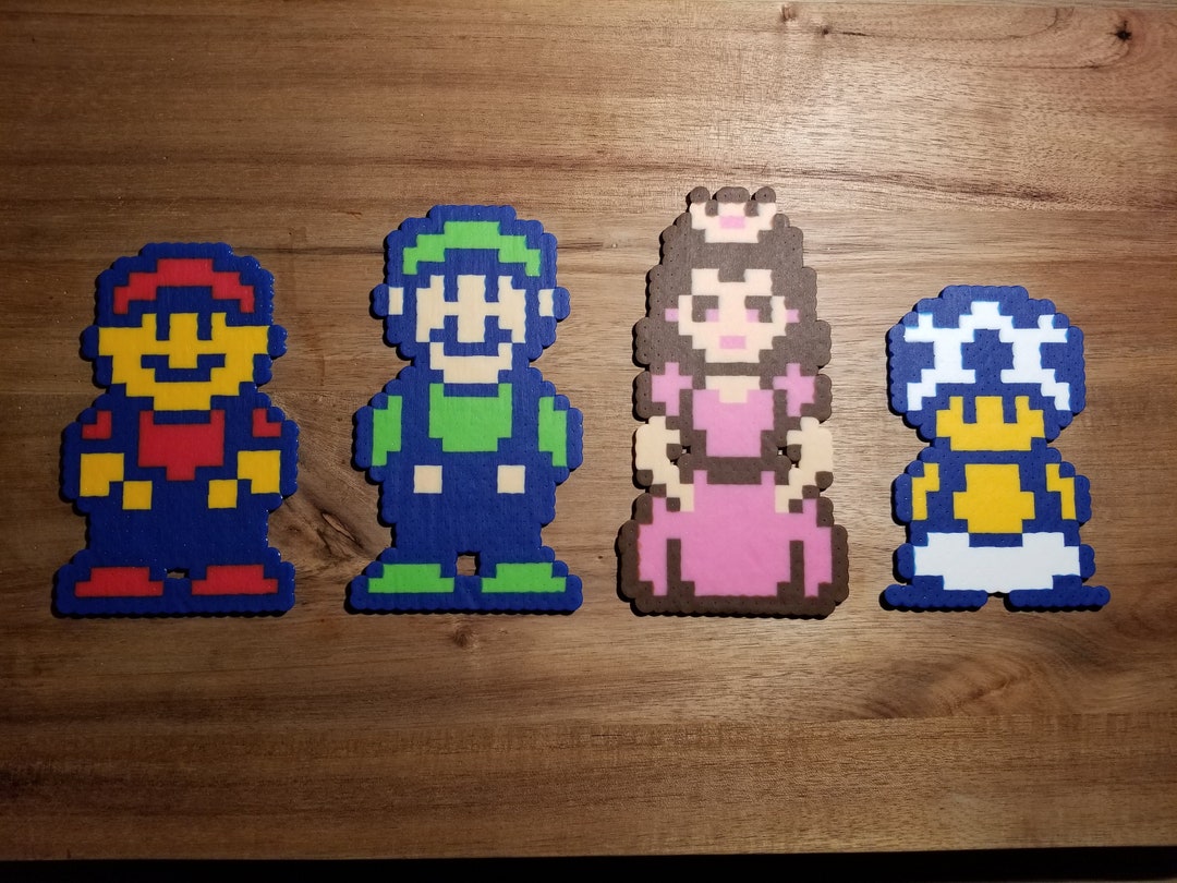 Perler Bead Super Mario Bros. 2 Characters - Etsy
