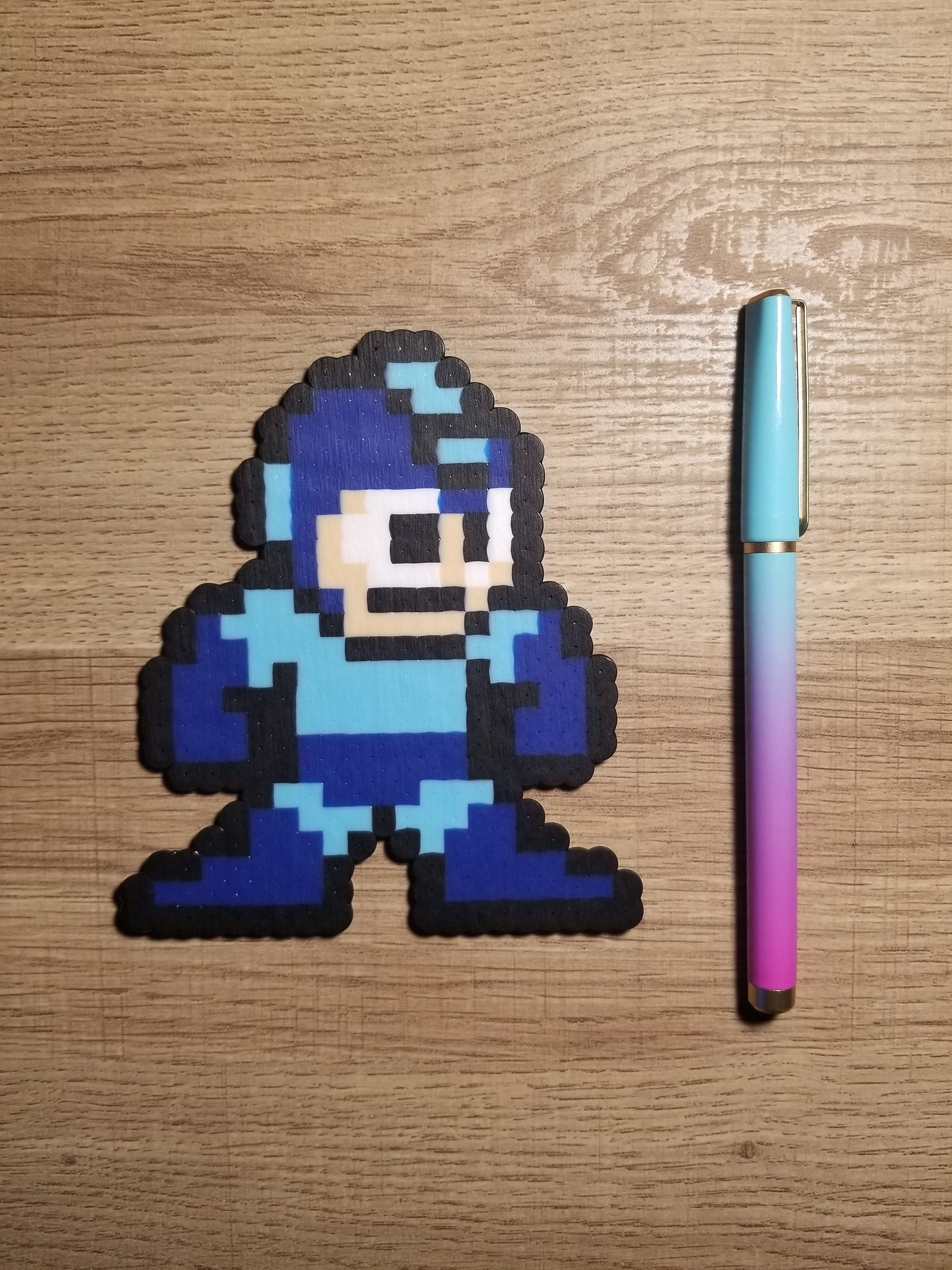 Perler Bead Mega Man - Etsy