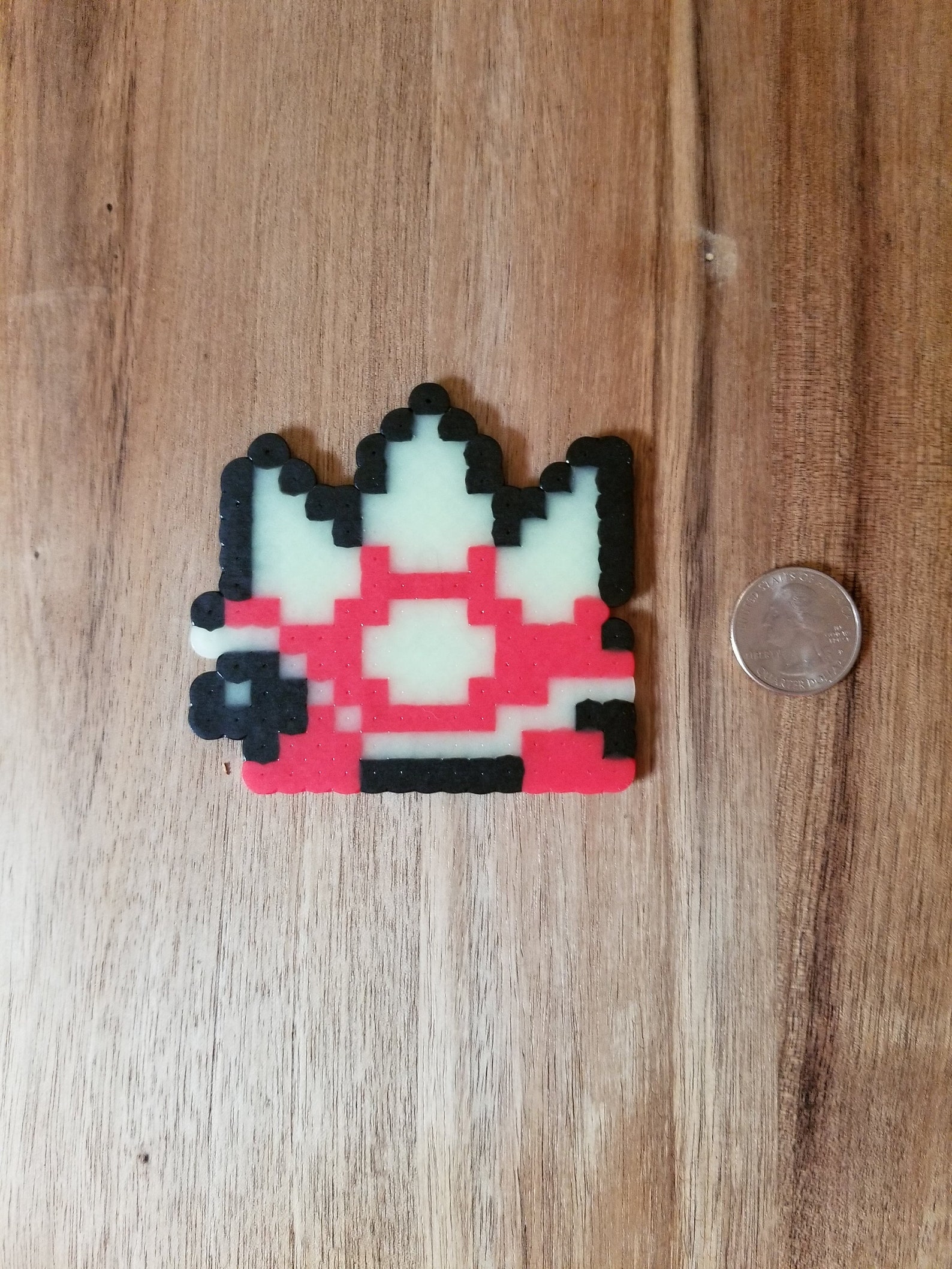 Glow in the Dark Mario Bros. Perler Bead Designs - Etsy Canada