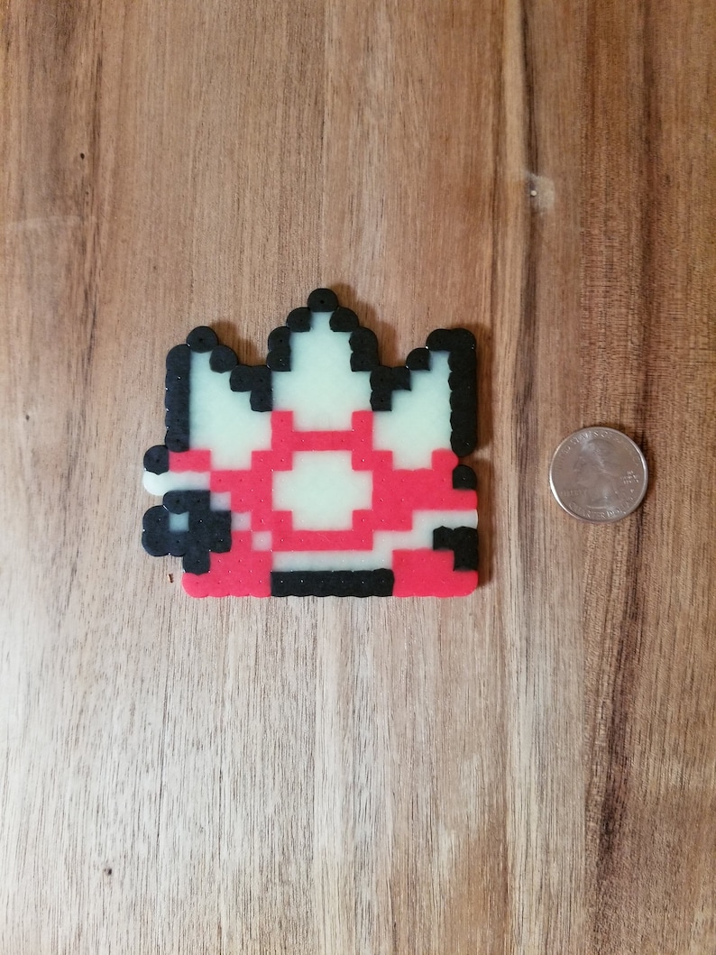 Glow in the Dark Mario Bros. Perler Bead Designs - Etsy Canada