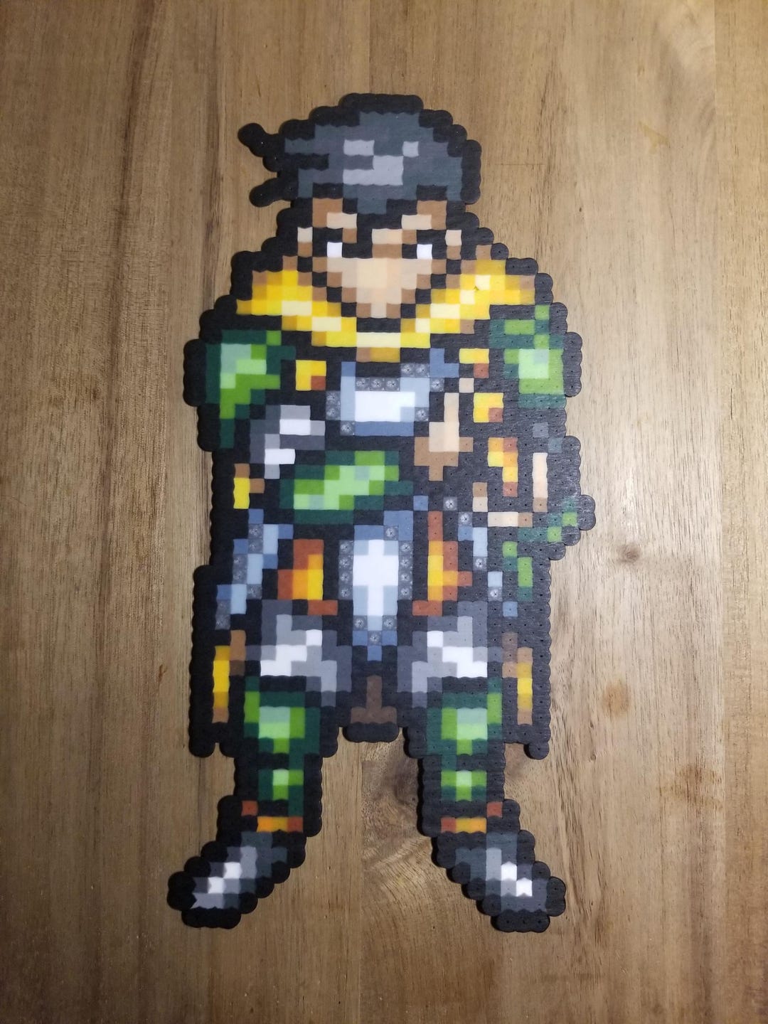 Perler Bead Teo Mcdohl (boss Duel) From Suikoden - Etsy