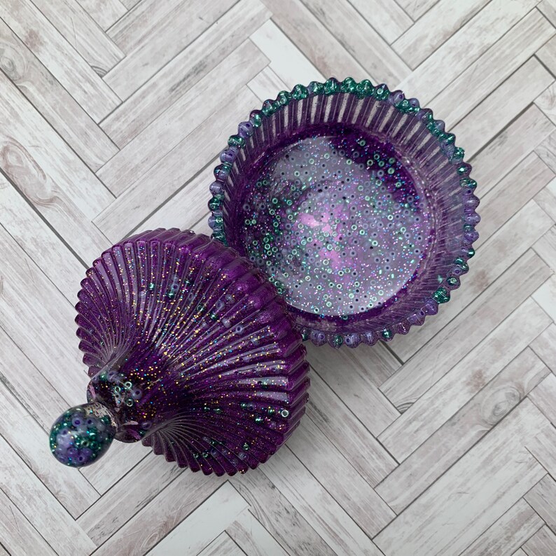 Purple Passion Trinket Box - Etsy