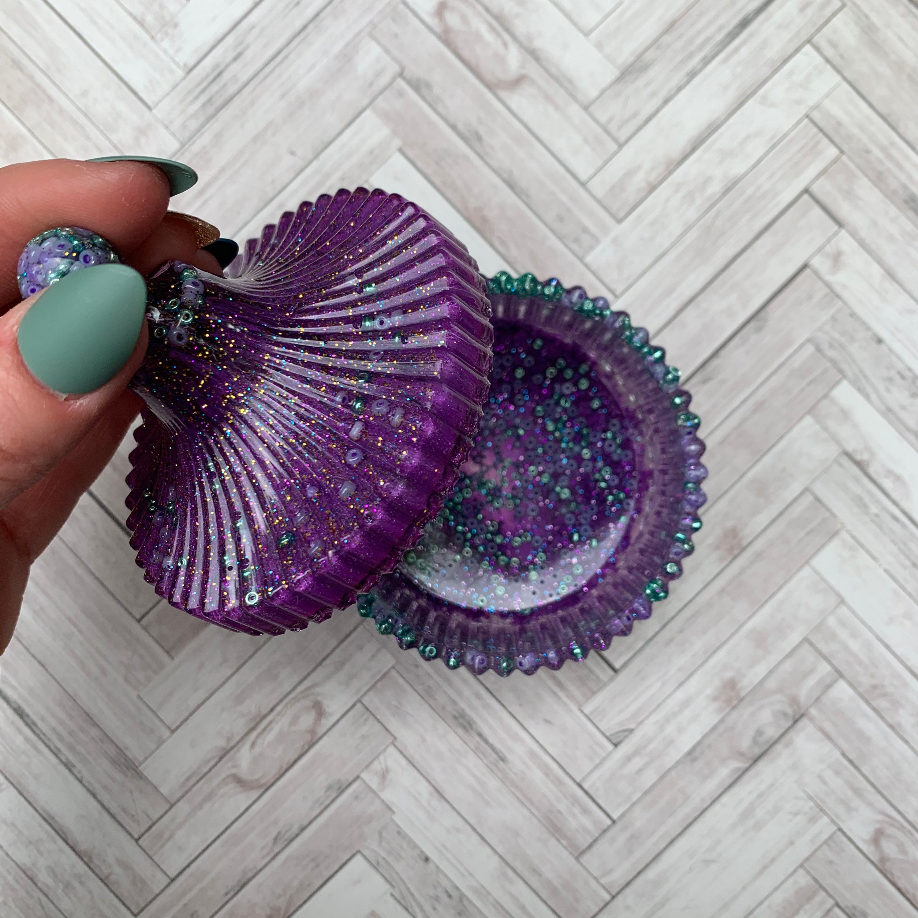 Purple Passion Trinket Box - Etsy