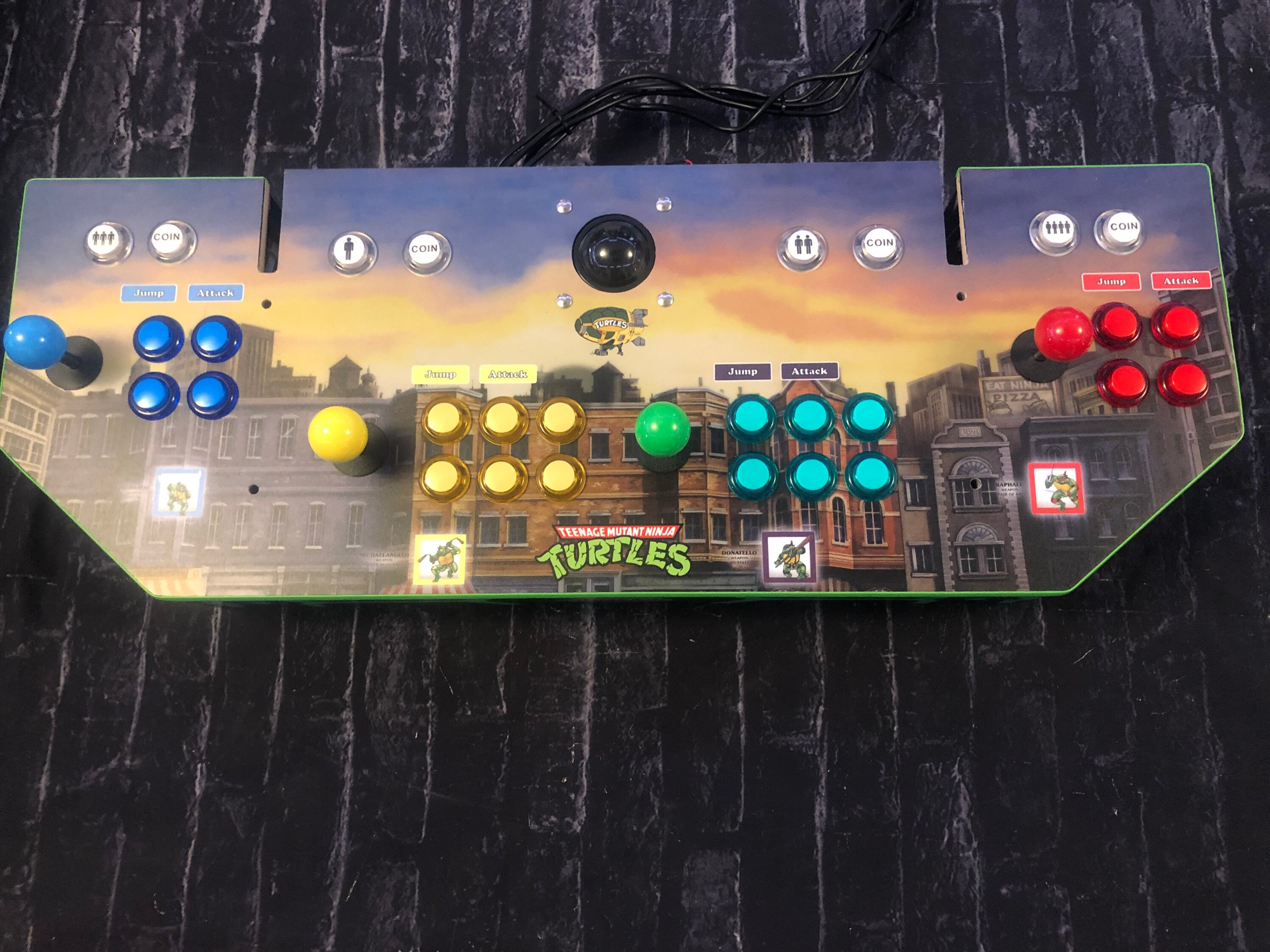 TMNT Arcade1up 15 Minute Mod Kit Bundle | Etsy UK