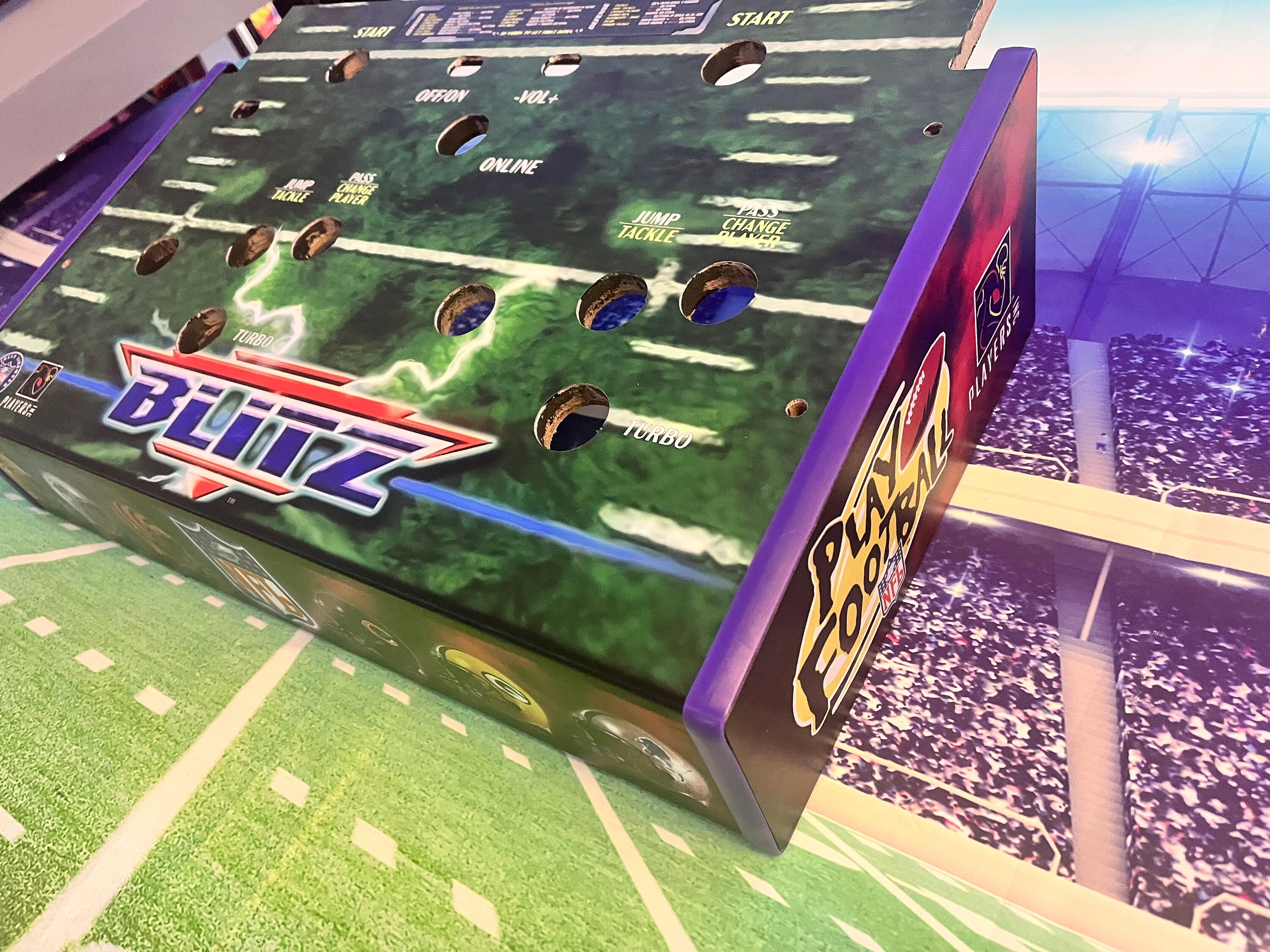 Arcade1up Blitz 2 Player Boss Control Panel for Stock Controls - Etsy